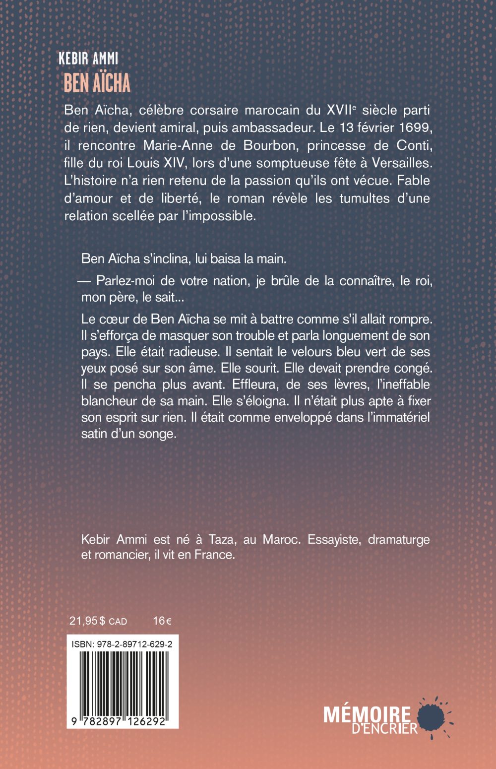 Ben Aïcha | Mémoire d'Encrier